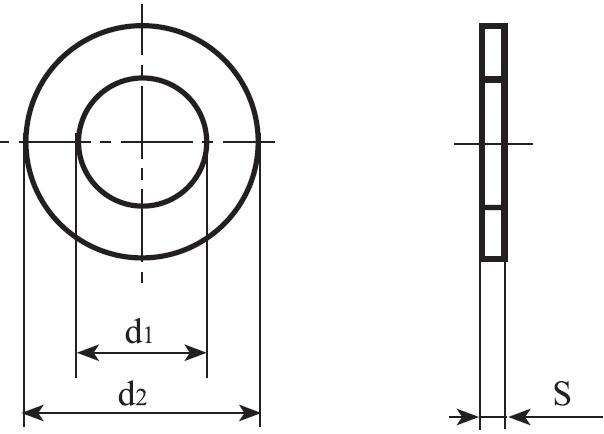 דיסקה שטוחה מגולוונת - מטרי - אלקה פסטנרס